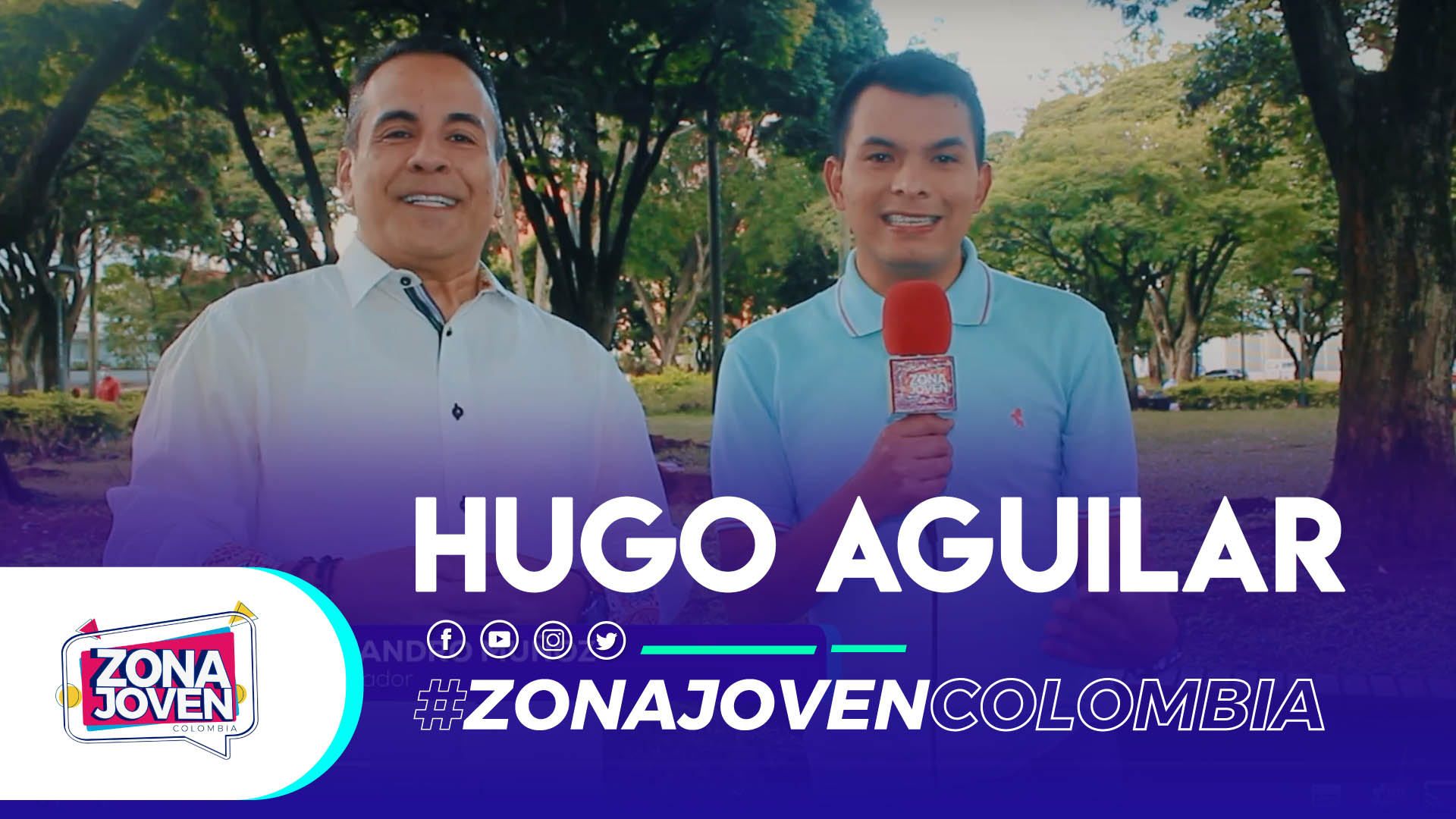 HUGO AGUILAR grande exponente de la Salsa | Zona Joven Colombia